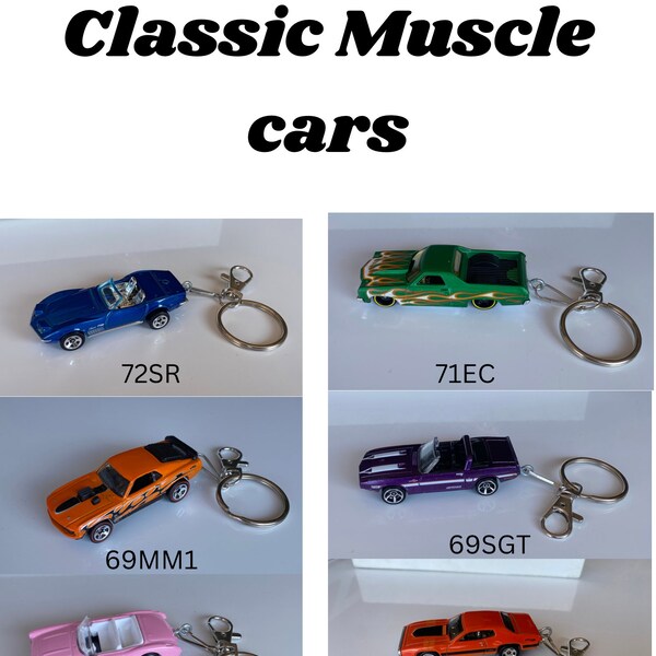 Classic Muscle Car - Etsy