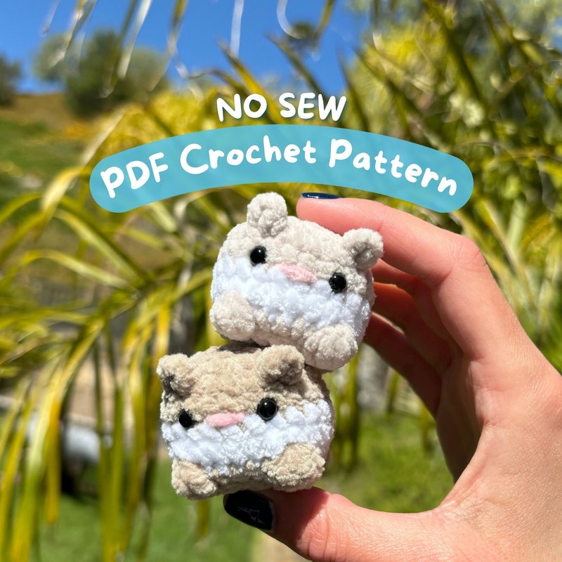 Hamster Plush Pattern - Etsy