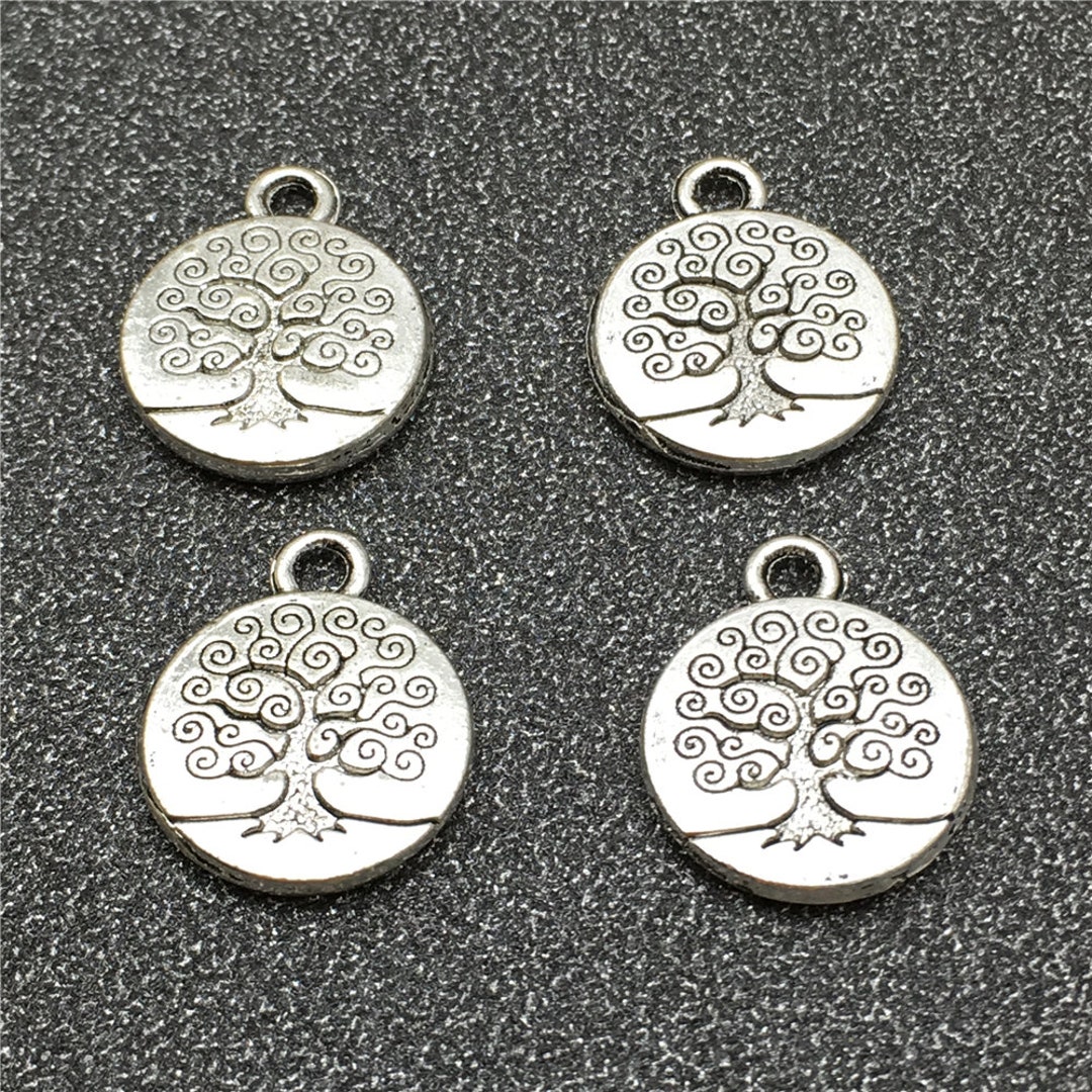 Bulk 60 Tree of Life Charms,tree of Life Pendant,double Sided Charm ...