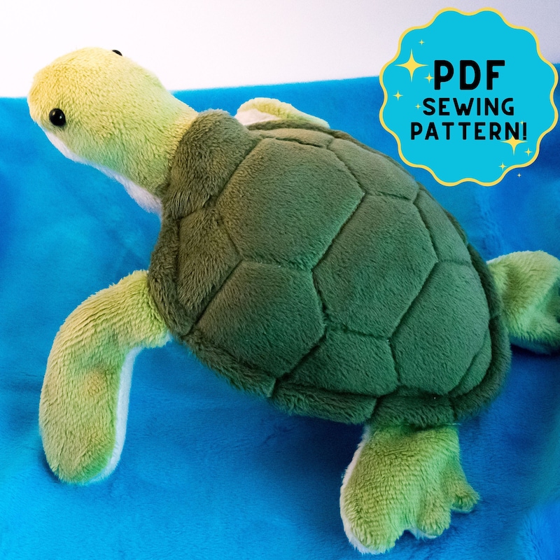 Turtle Plush Pattern - Etsy