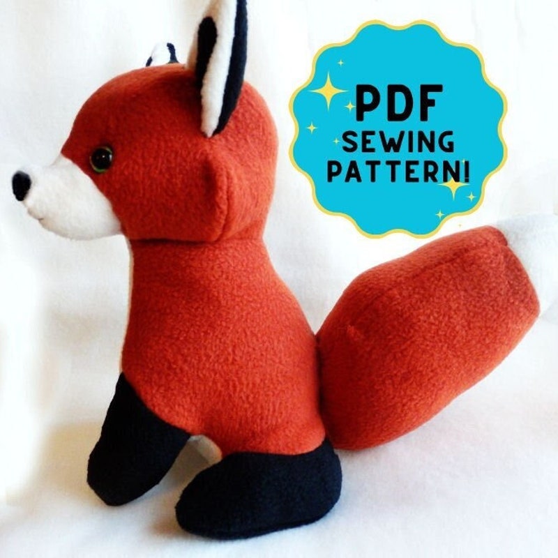 Red Fox Plush - Etsy