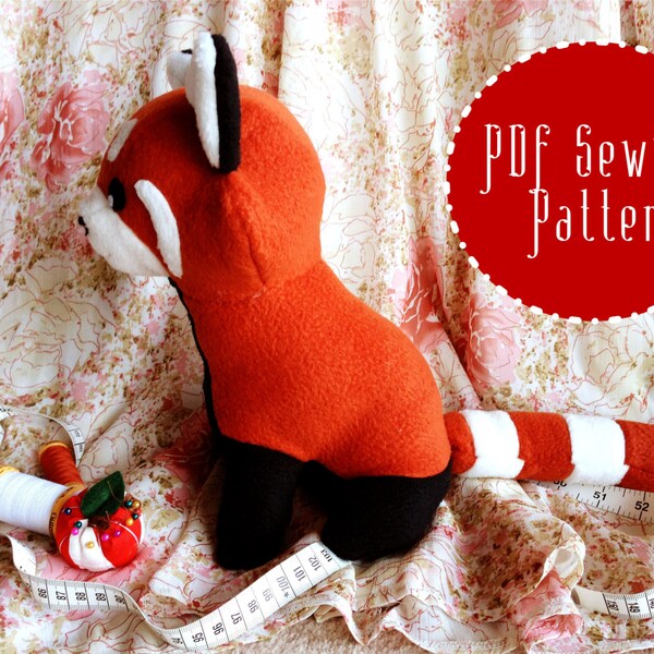Crochet Red Panda - Etsy