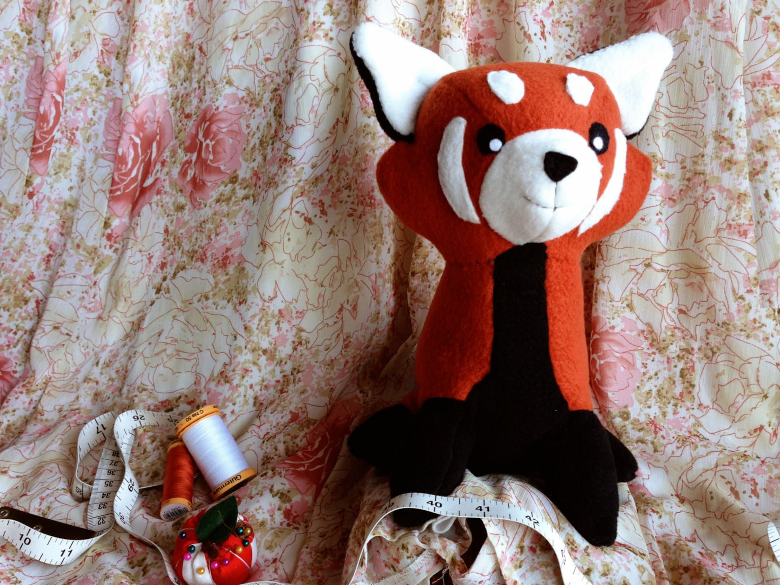 Red Panda Plush Plush Pattern Stuffed Animal Sewing PDF - Etsy