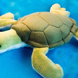 Sea Turtle Plush Pattern Stuffed Animal Plushie Plushy Sewing PDF - Etsy