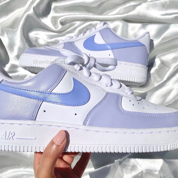 Periwinkle Nike Shoes - Etsy