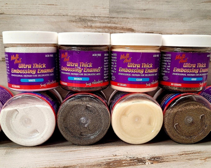 LARGE 2.5 Ounce ULTRA THICK Embossing Enamel/ Melt Art/dimensional ...
