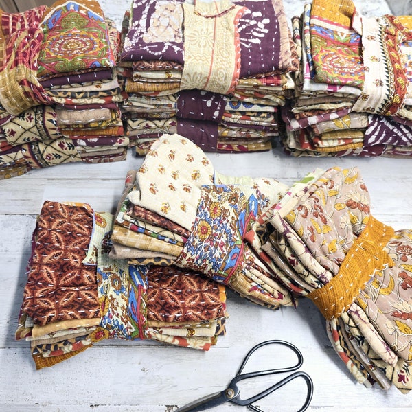 Kantha Fabric - Etsy