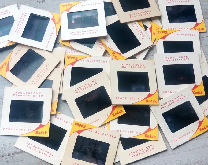 1960's Vintage Slides/25 Photo White & Yellow Border Kodak Kodachrome ...