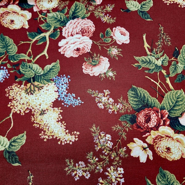 Vintage Upholstery Fabric - Etsy