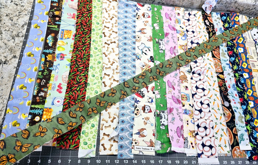 I Spy Novelty Strip Fabric novelty Fabric Novelty Scraps I Spy Quilt ...