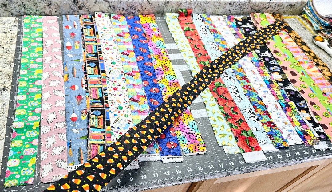 I Spy Novelty Fabric Strip -novelty Fabric - Novelty Scraps - I Spy ...