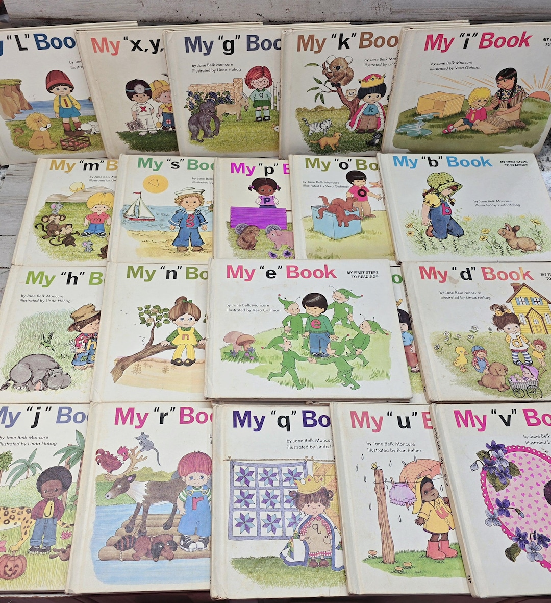 Vintage 1980s Children's Book Set: My First Steps to Reading - Etsy
