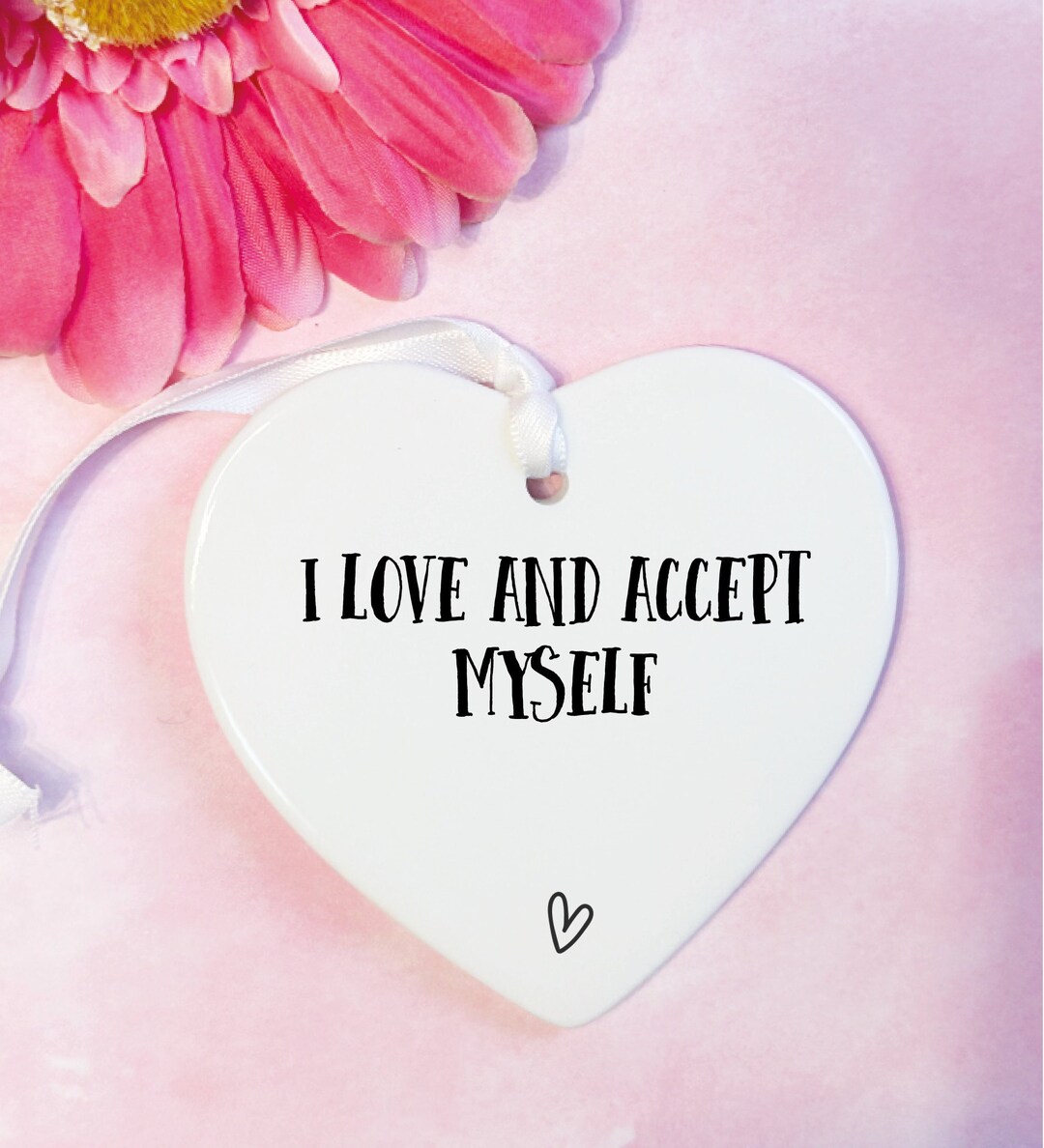 Positive Affirmation, Positive Gift, I Love and Accept Myself, Positive ...