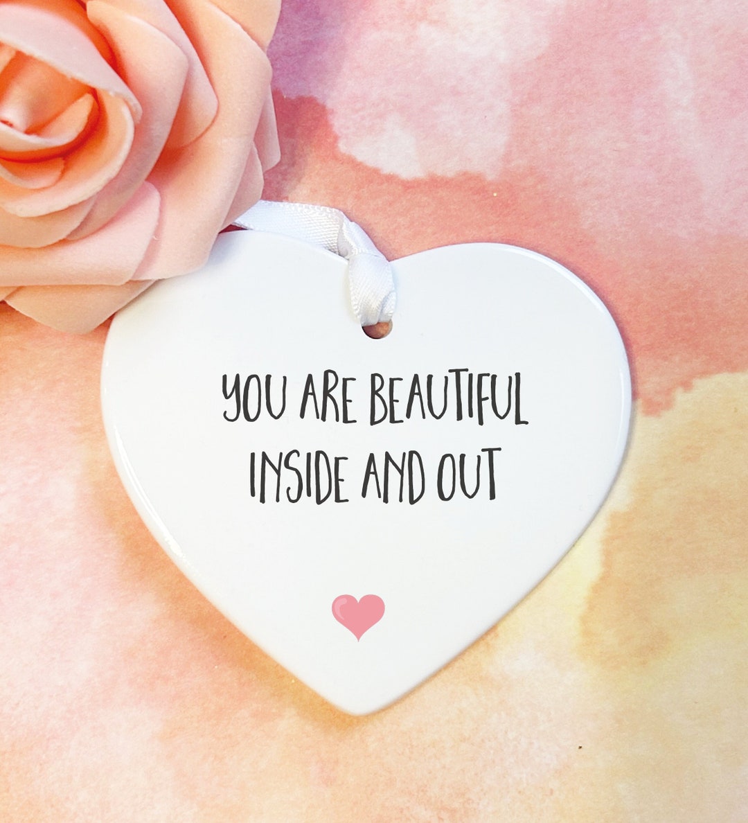 You Are Beautiful Inside and Out, Positive Gift, Positive Gift for ...