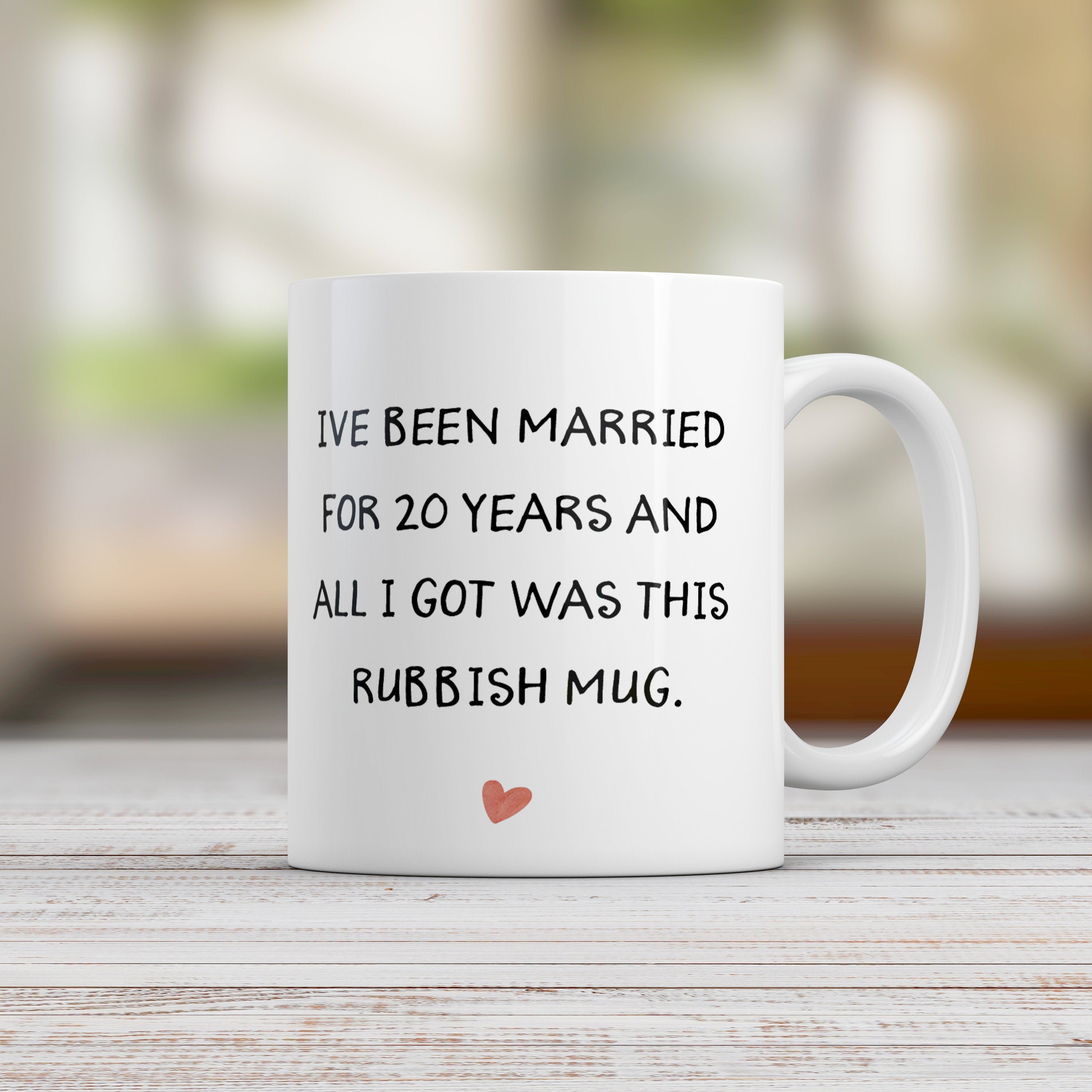 Anniversary Funny Gift Humorous Anniversary 20th - Etsy UK