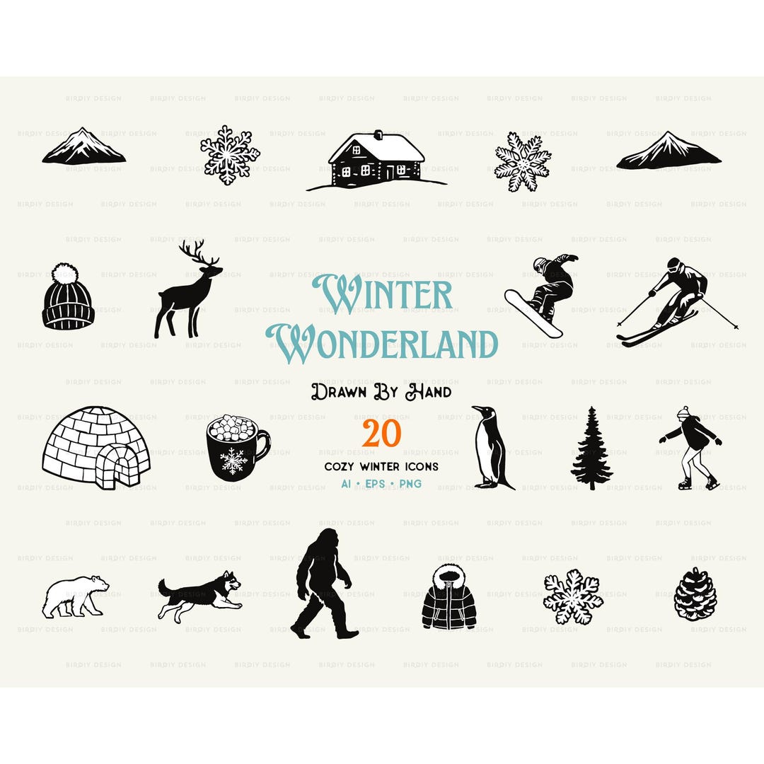 Merry Christmas Clipart Winter Clipart Holiday Clip Art Christmas Tree ...