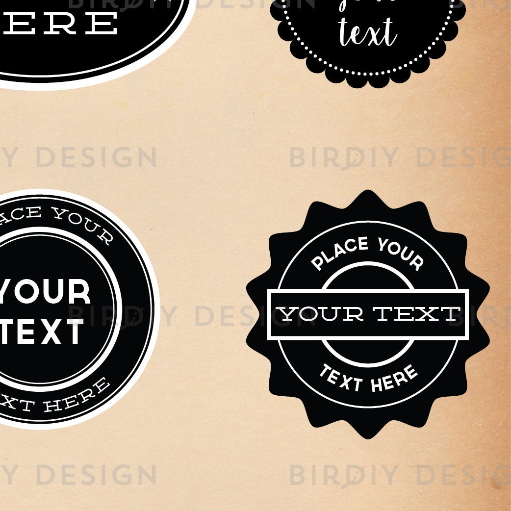 Vintage Frames Clipart Bundle - Clip Art - Rustic Clipart - Stamps and ...