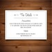 Printable Info Card Info Card Template DIY Wedding - Etsy