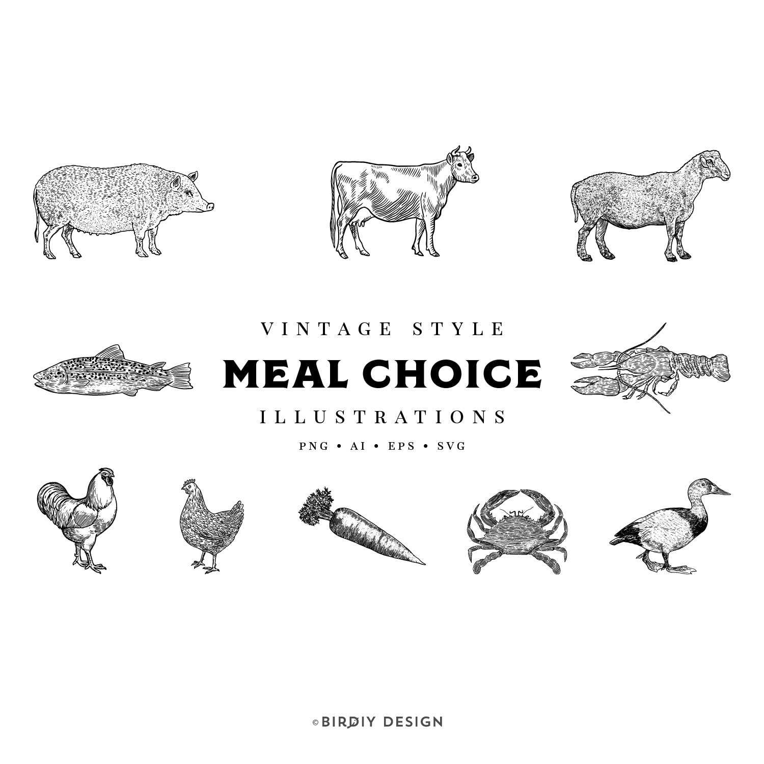 Fish Chicken Beef Rsvp Choice