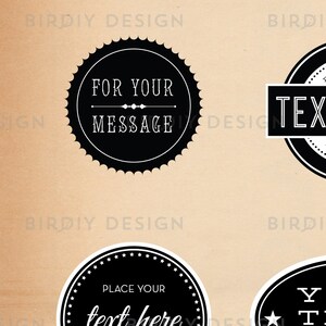 Vintage Frames Clipart Bundle - Clip Art - Rustic Clipart - Stamps and ...