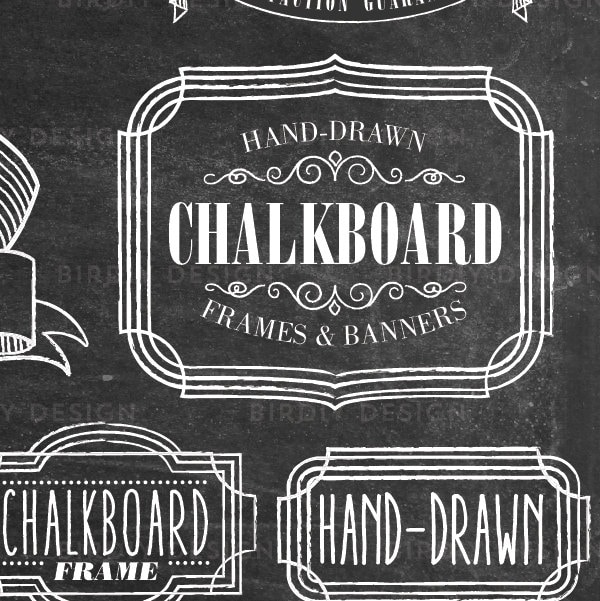 Free Chalkboard Frames And Banners