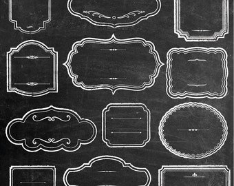 Chalkboard Frames - Etsy