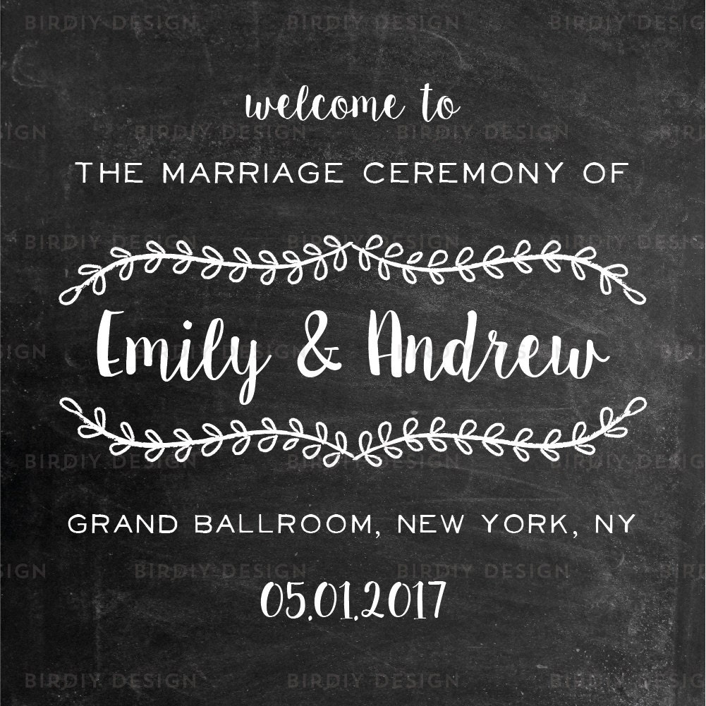 Chalkboard Wedding Clipart Rustic Boho Wedding Clip Art | Etsy