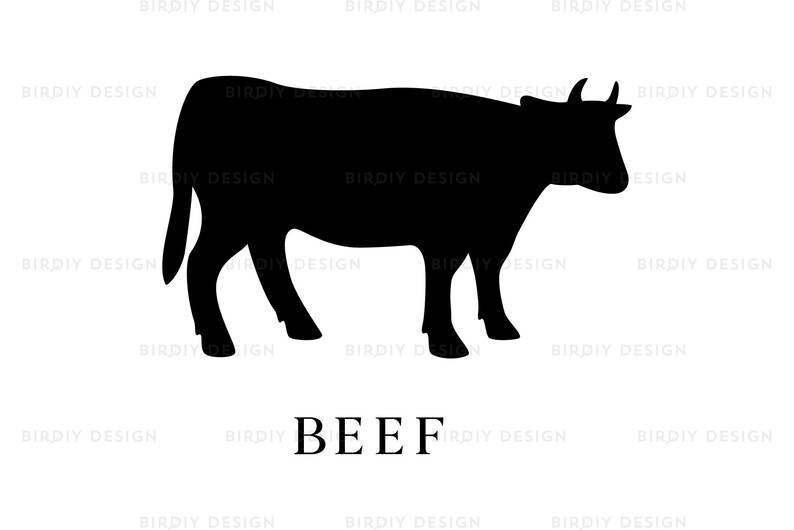 Wedding Meal Choice Meal Choice Icons Beef Chicken Pork - Etsy