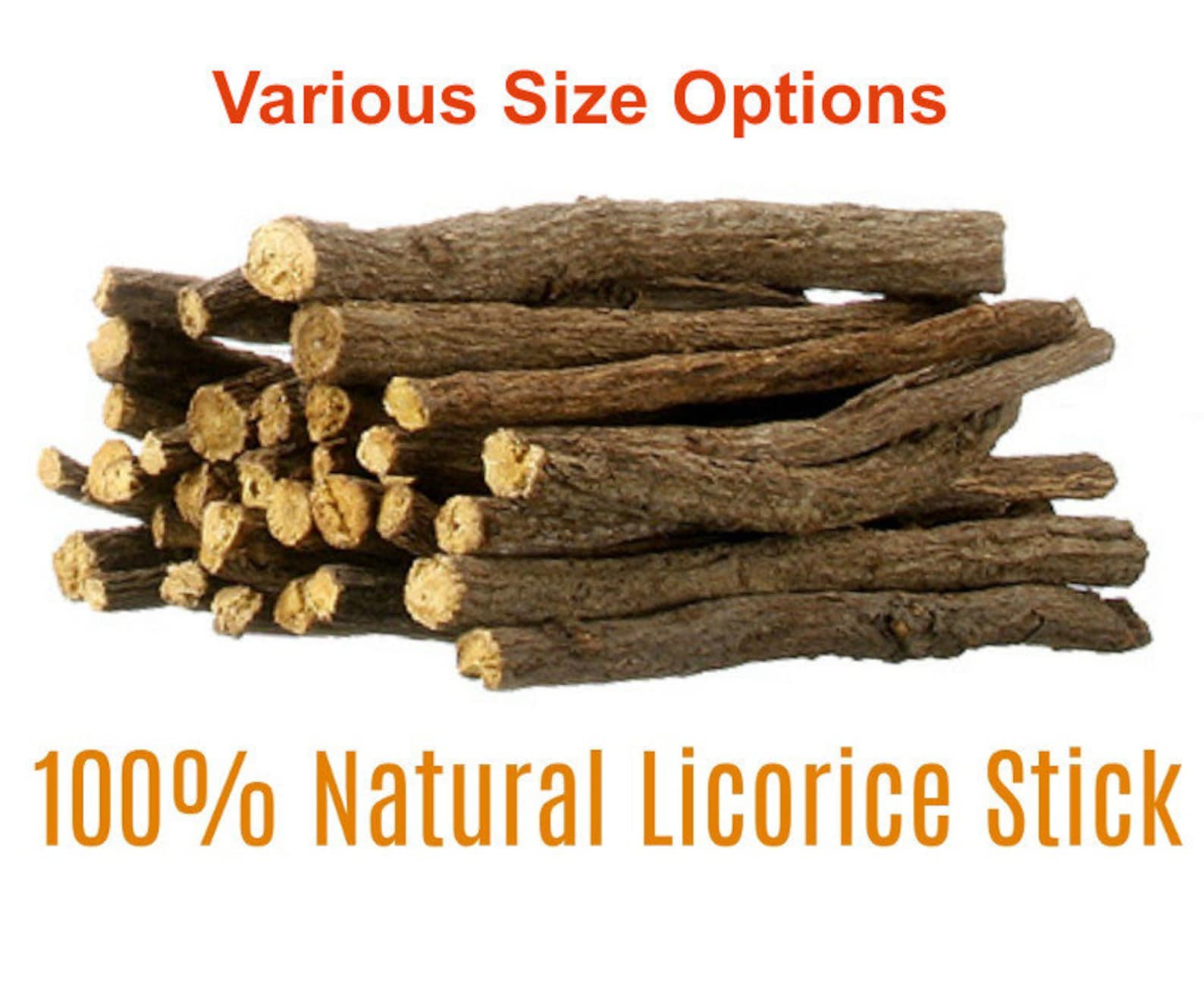 100 % Natural Organic Licorice Root Sticks - Etsy