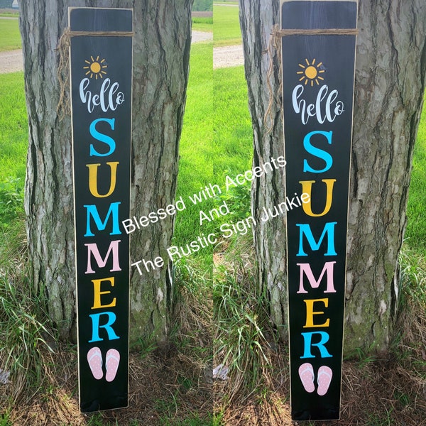 Summer Porch Sign - Etsy