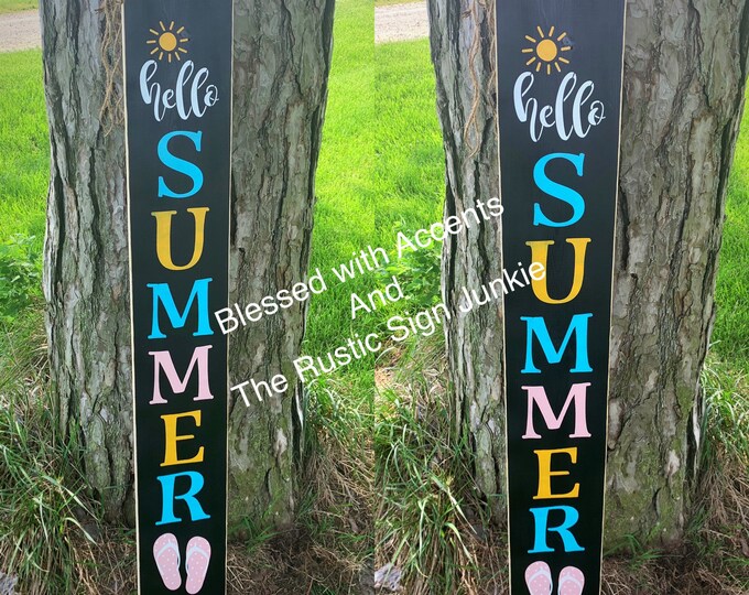 Daisies Handpainted Shutter Sign, Decorative Porch Leaner. Personalized ...