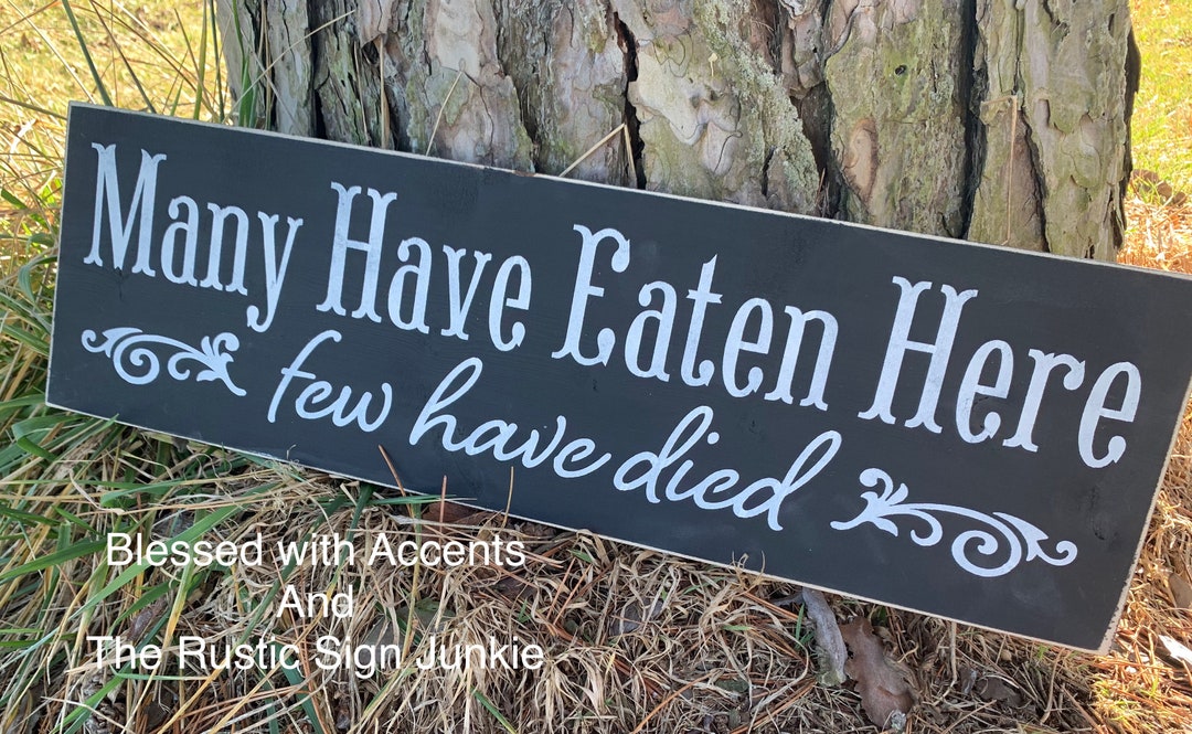 Country Kitchen Decor, Kitchen Sign, Kitchen Signs, County Kitchen ...