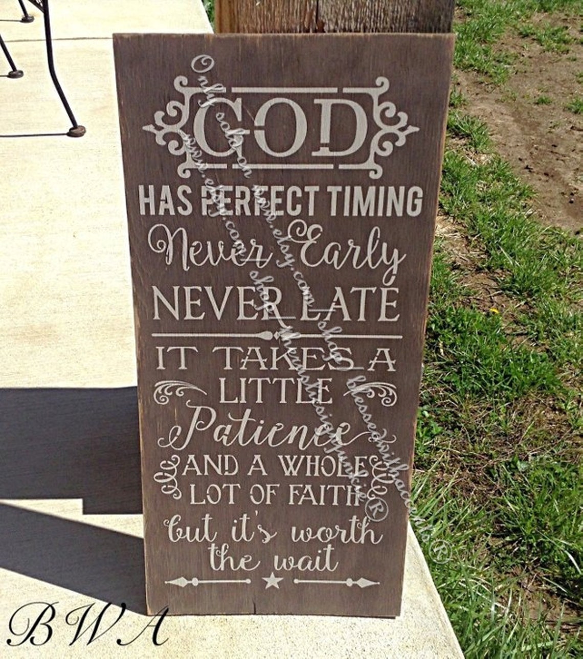 Inspirational sign scripture sign religious sign family | Etsy