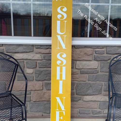 HELLO SUNSHINE SIGN Summer Decor Wood Sign - Etsy