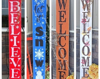 Reversible Porch Sign | Etsy