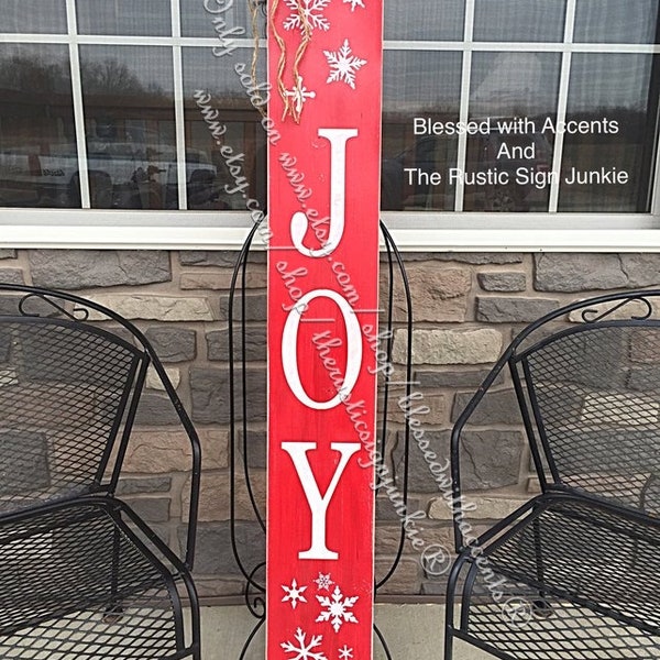Joy Christmas Sign - Etsy
