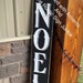 Christmas Porch Sign, Noel Porch Sign, Primitive Christmas Welcome Sign ...