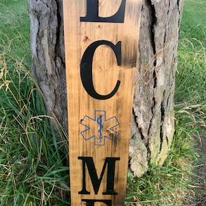 Large Welcome Signs First Responder Sign EMS Sign First - Etsy