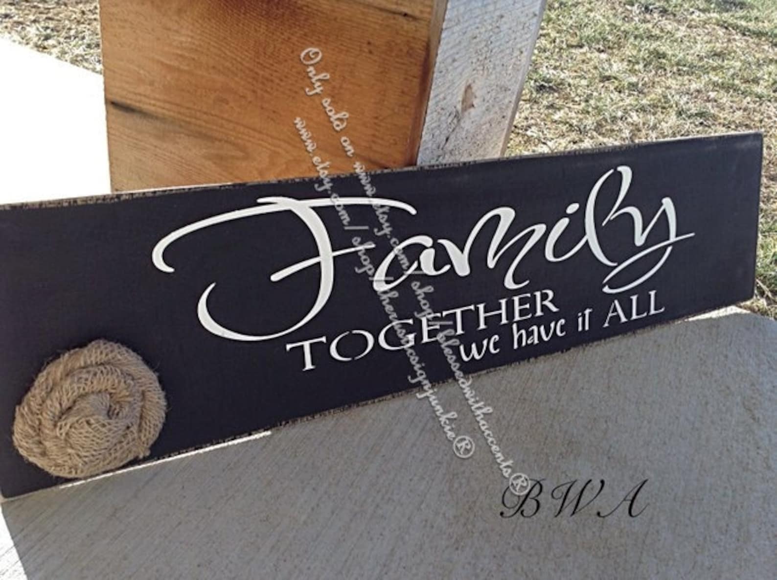 Wooden Family Sign Family Wall Sign Family Signs Rustic | Etsy