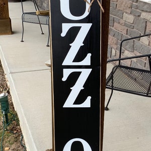 Large Welcome Signs, Buzz off Sign, Buzz off Porch Sign, Front Door ...