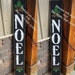 Christmas Porch Sign Noel Porch Sign Primitive Christmas - Etsy