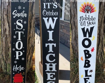 Reversible Fall Sign - Etsy