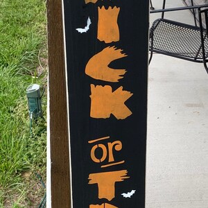 Large Welcome Signs, Trick or Treat Sign, Halloween Sign, Halloween ...