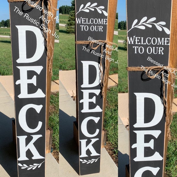 Deck Signs - Etsy