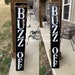 Large Welcome Signs, Buzz off Sign, Buzz off Porch Sign, Front Door ...