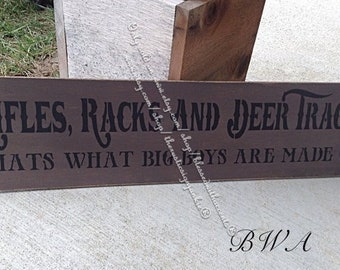 Rustic Hunting Signs | Etsy