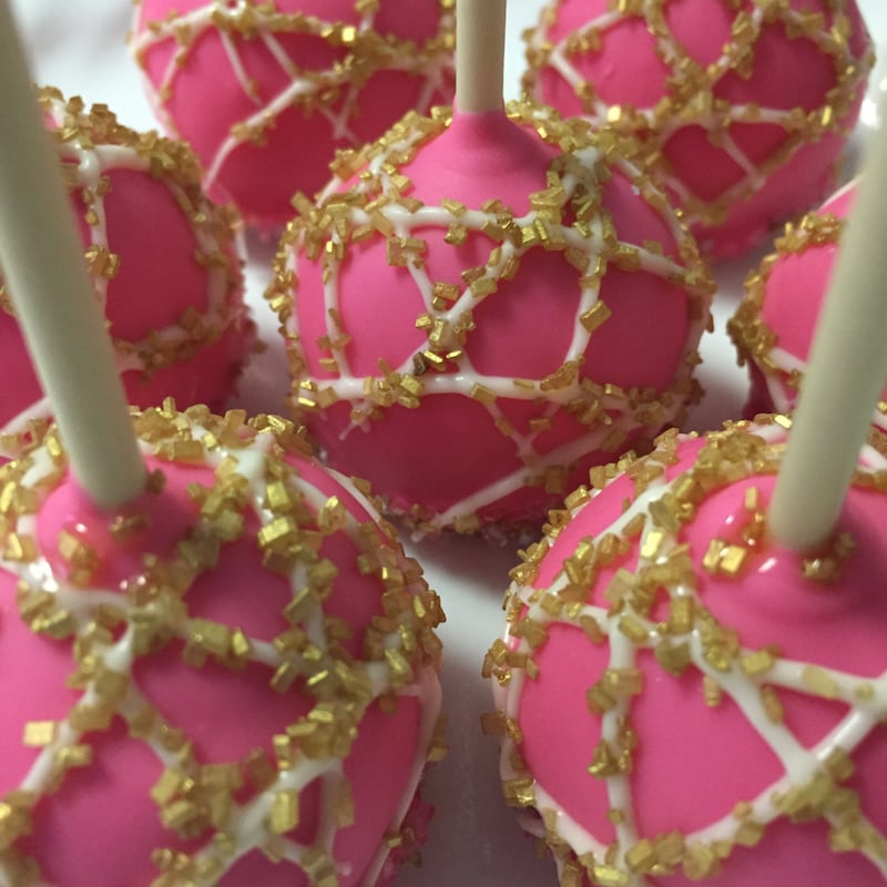 Hot Pink Cake - Etsy