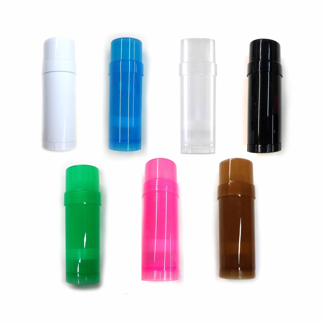 2.2oz - Empty Plastic Deodorant Containers - #5 PP Plastic, Recyclable ...