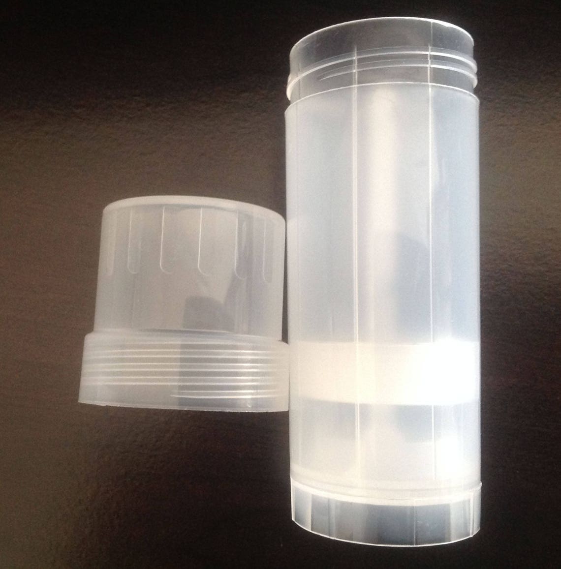 11 Ct. Empty Deodorant Container - Natural Top Fill Cylinder - Twist up ...