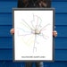 Baltimore Subway // Baltimore Metro Map // Baltimore Map // Baltimore ...